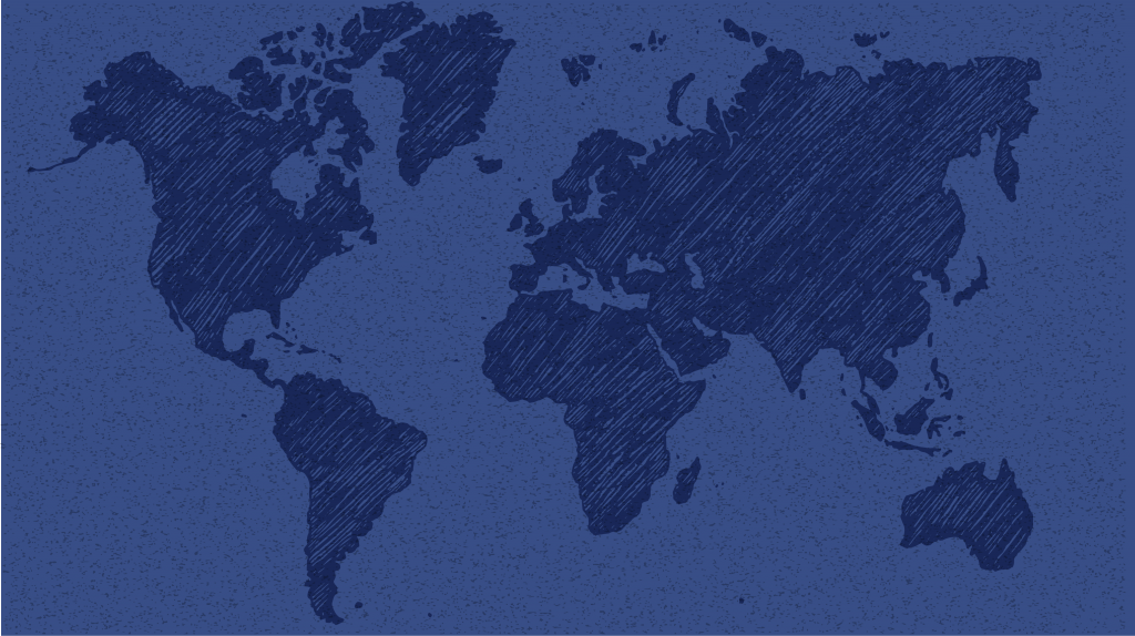 blank blue map | Phoenix House Florida | Substance Use Treatment in Tampa